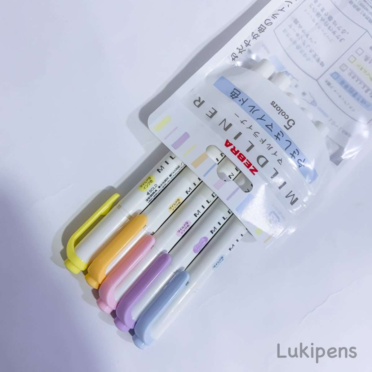 Resaltadores Mildliner Zebra - Doble Punta - Biselada / Fina - Paquete ...