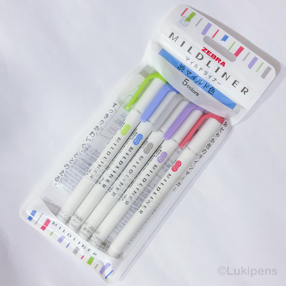 Resaltadores Mildliner Zebra - Doble Punta - Biselada / Fina - Paquete ...